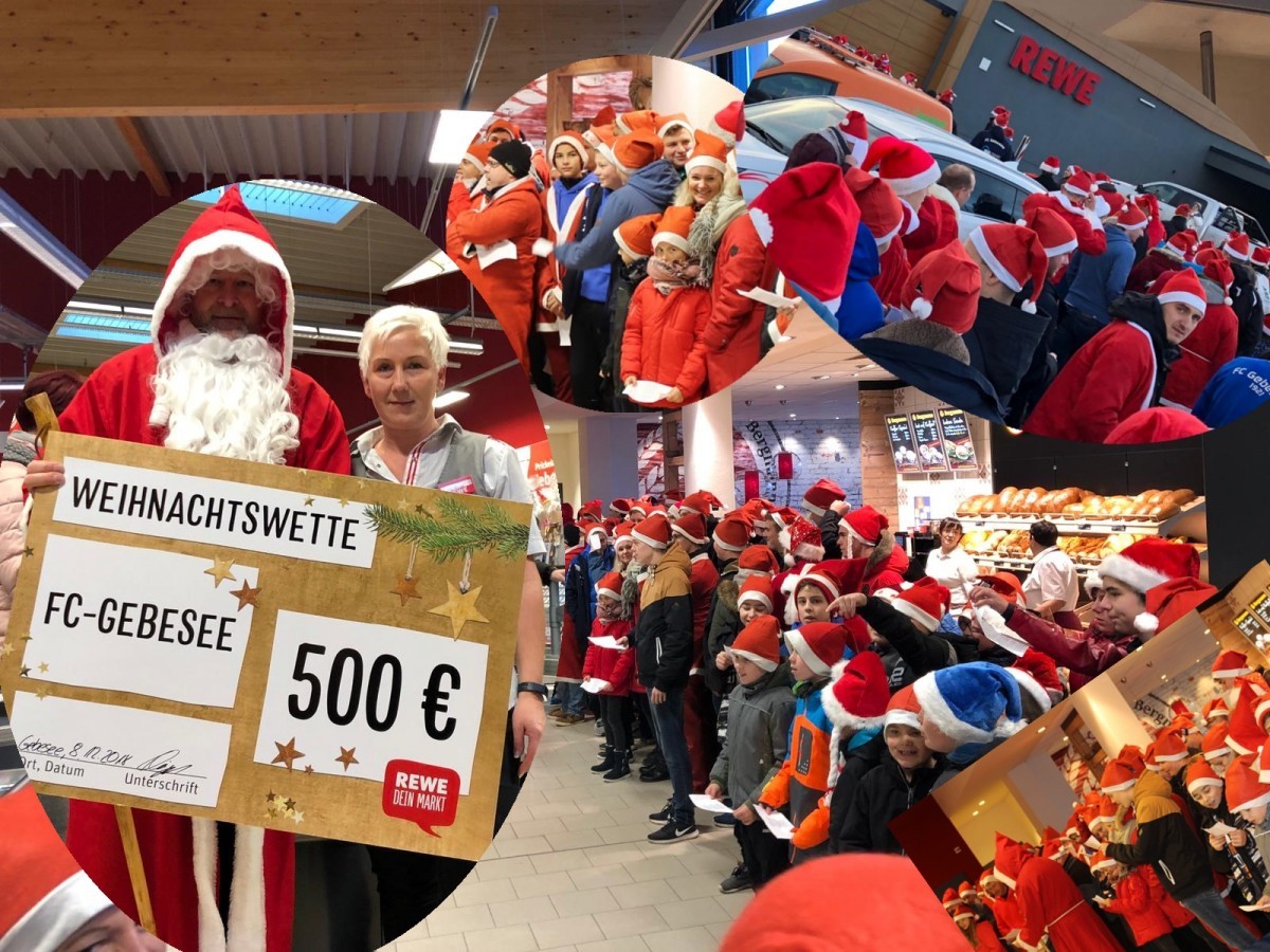 Weihnachtswette gewonnen ... DANKE