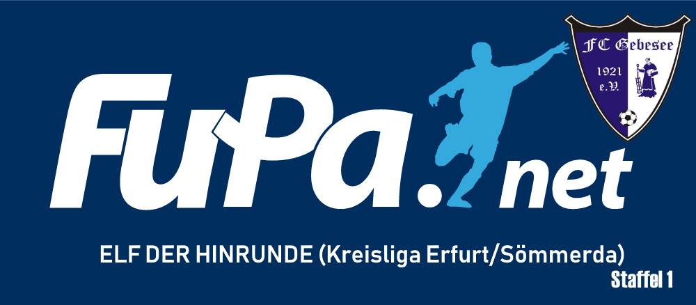 Vier Spieler in der "Elf der Hinrunde" vom FC Gebesee